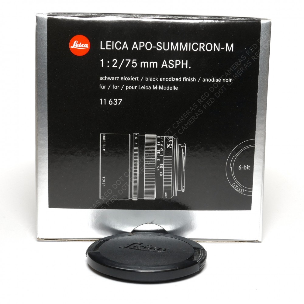 Leica APO-Summicron 75mm f2 ASPH Boxed