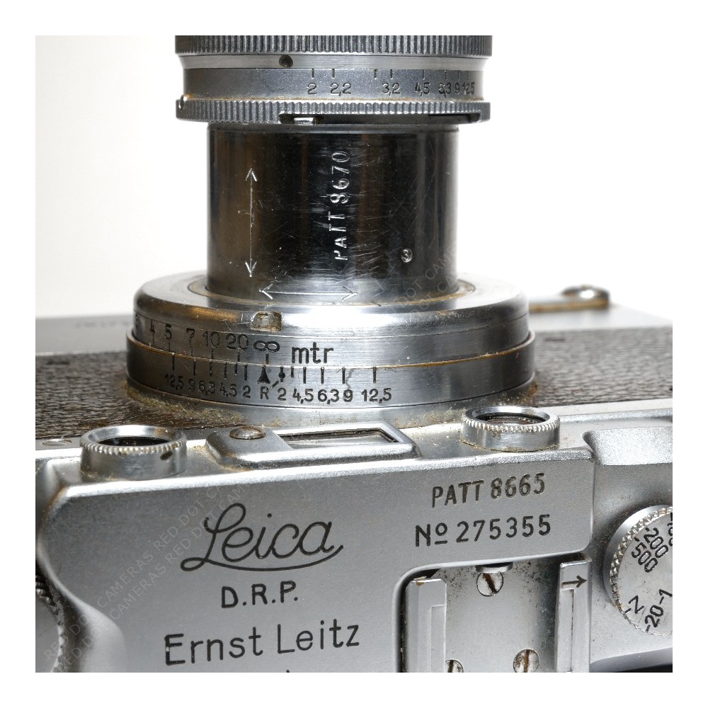 Royal Navy Leica III Body with 5cm f2 Summar & Leica Motor