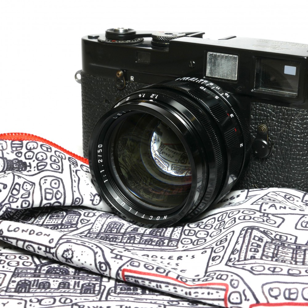 Red Dot Camera MAP Lens Cloth